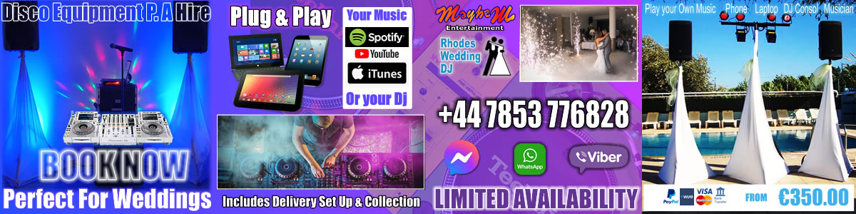 Mayhem Entertainment Rhodes Greece - Karaoke & Discos & Hire